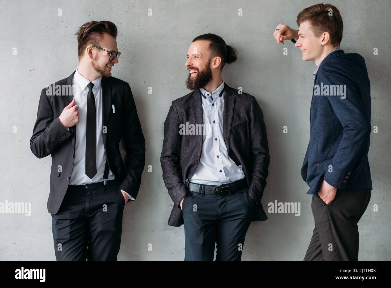 modern corporate life smart confident people Stock Photo - Alamy