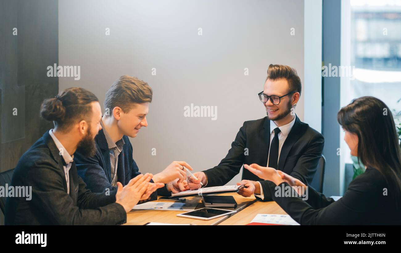 human resources department hiring personnel Stock Photo - Alamy