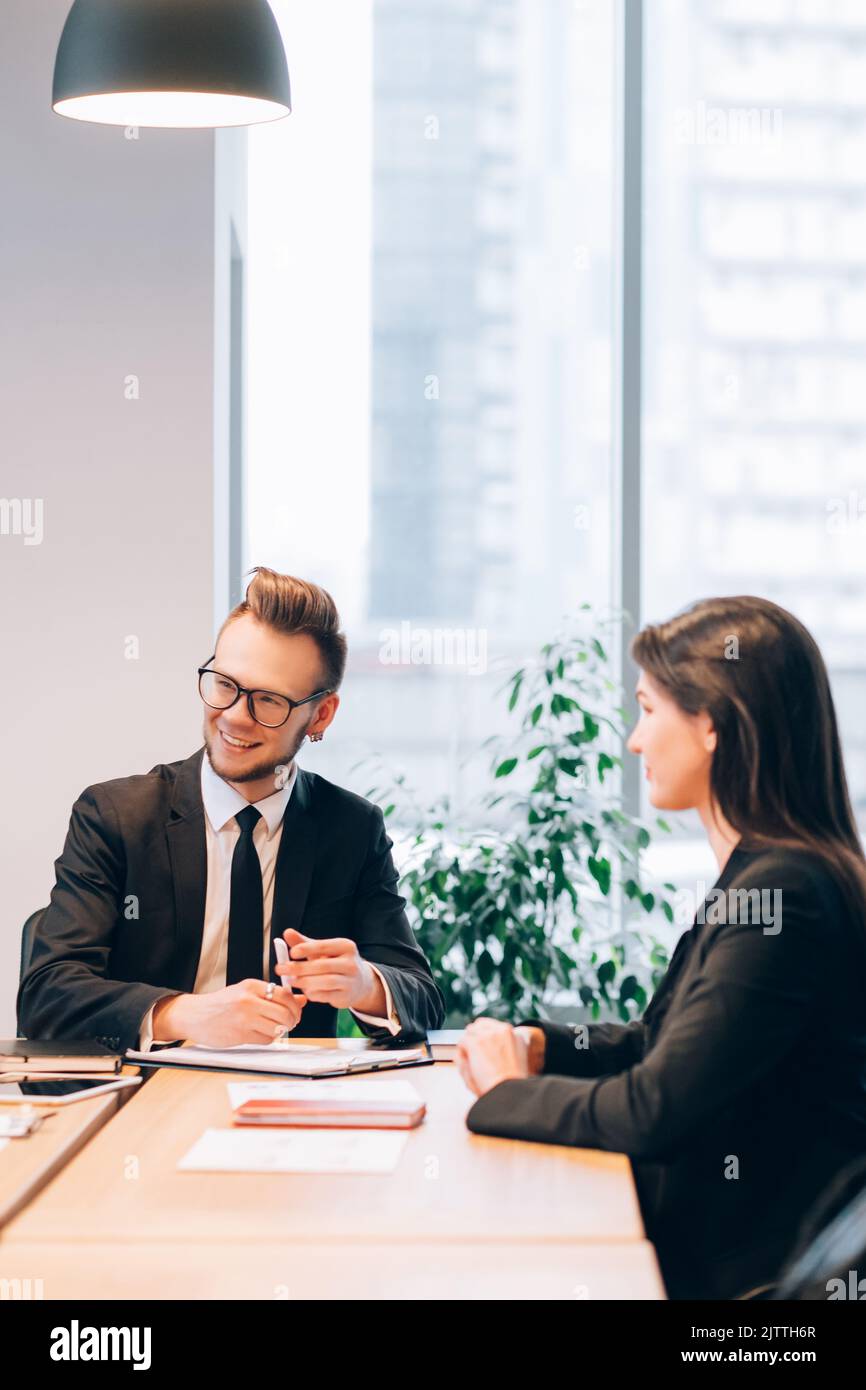 business meeting conference room strategy planning Stock Photo - Alamy