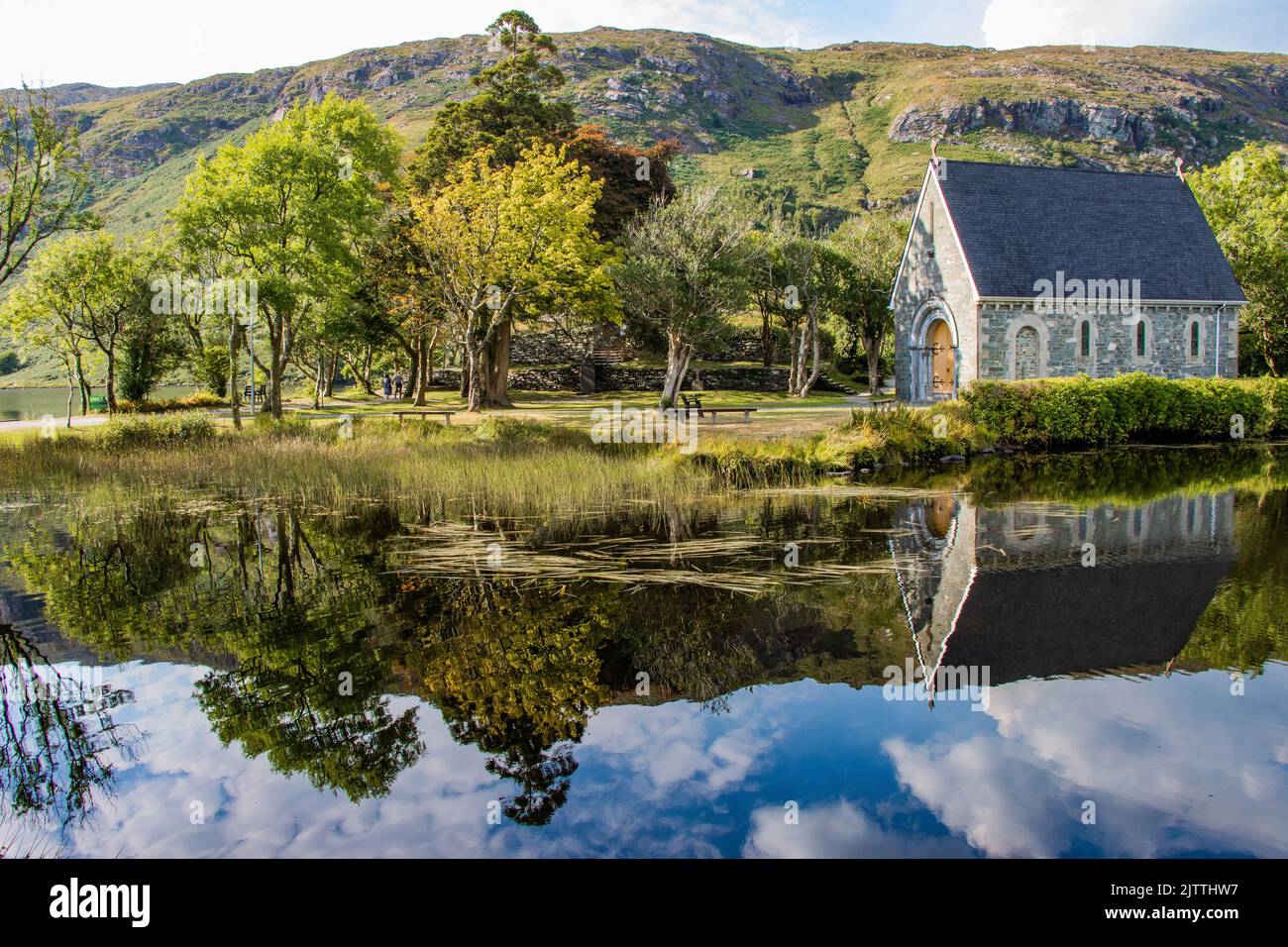 St finbarrs church gougane barra hi-res stock photography and images ...