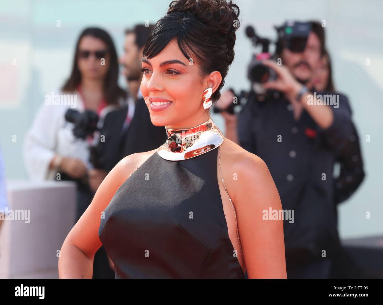 Venice, Italy, 1st September, 2022, Georgina Rodriguez at the gala ...