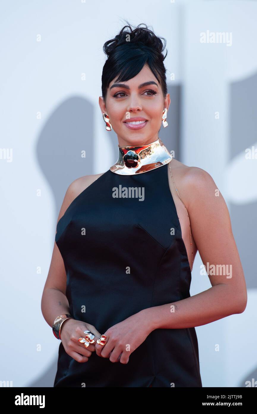 Georgina rodriguez red carpet hi-res stock photography and images - Alamy