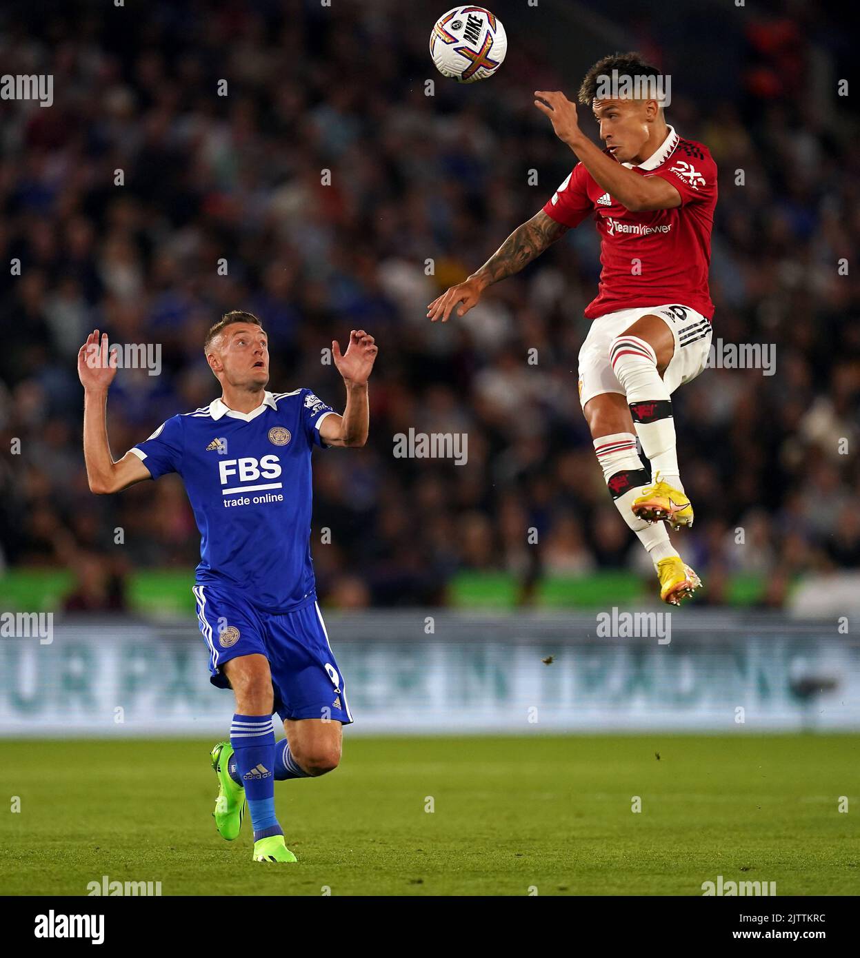 Jamie vardy leicester win hi-res stock photography and images - Alamy