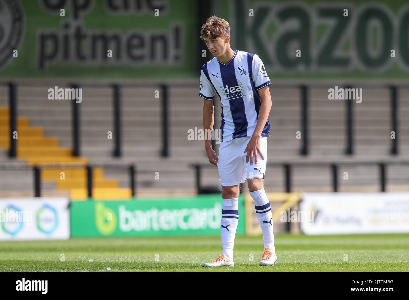 Hednesford, UK. 01st Sep, 2022. Harry Whitwell of West Bromwich Albion ...