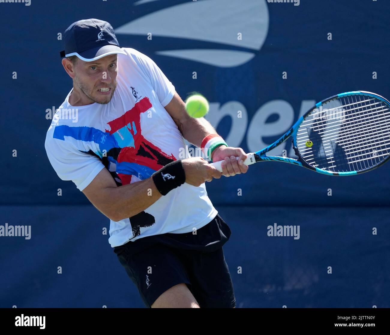 September 1, 2022: James Duckworth (AUS) loses to Daniel Evans (GBR), 6 ...