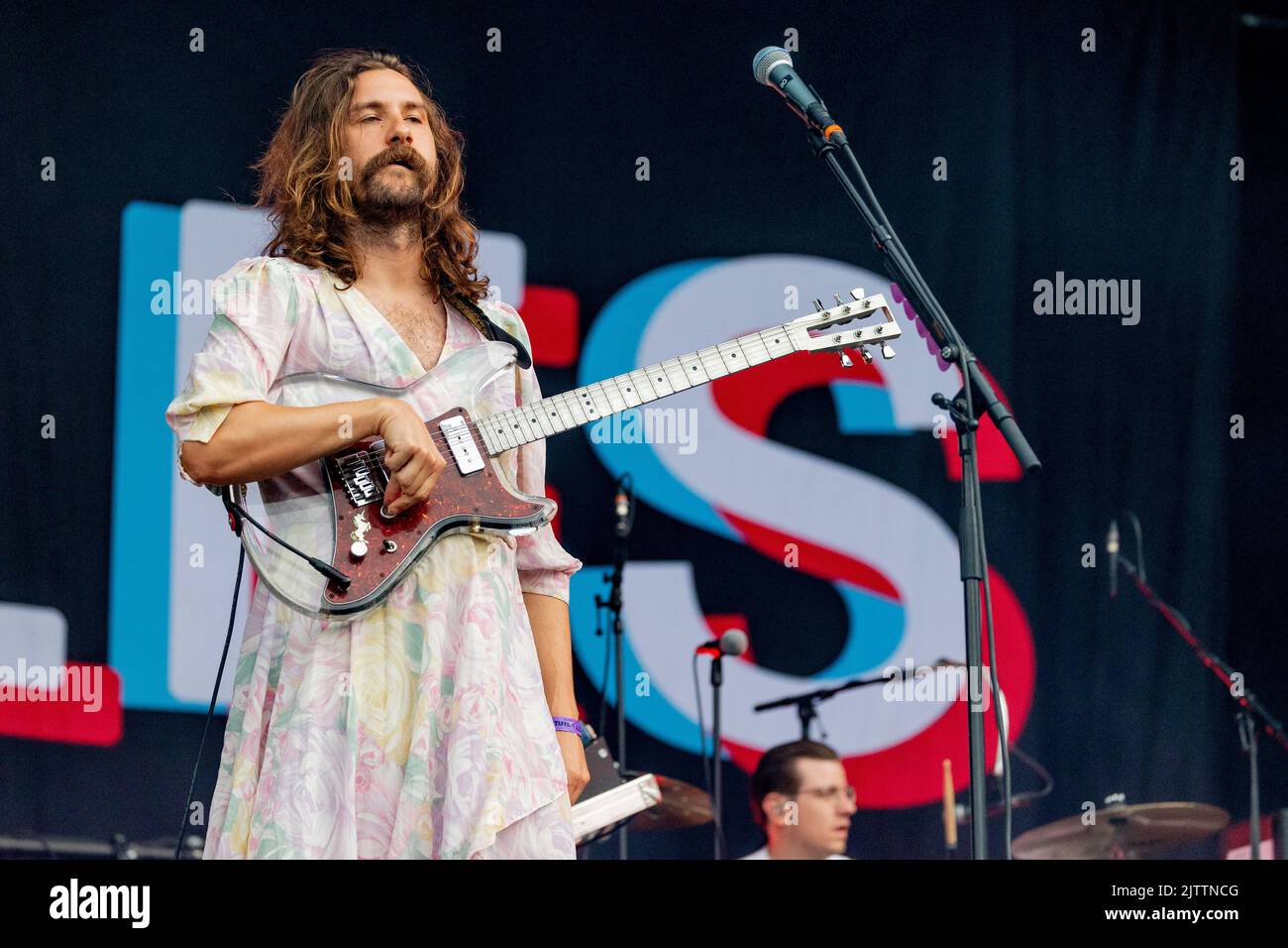 Saint-Cloud France 25 August 2022 IDLES live at Rock en Seine Festival ...