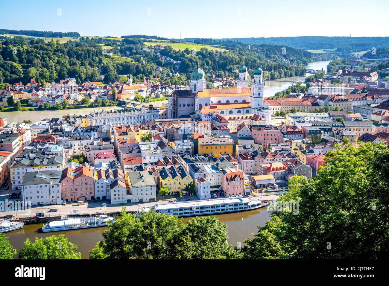 Germany bridge over inn hi-res stock photography and images - Alamy