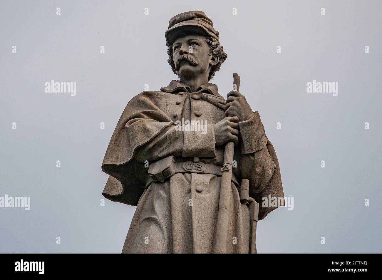Old Simon, Private Soldier Monument, Antietam National Cemetery ...