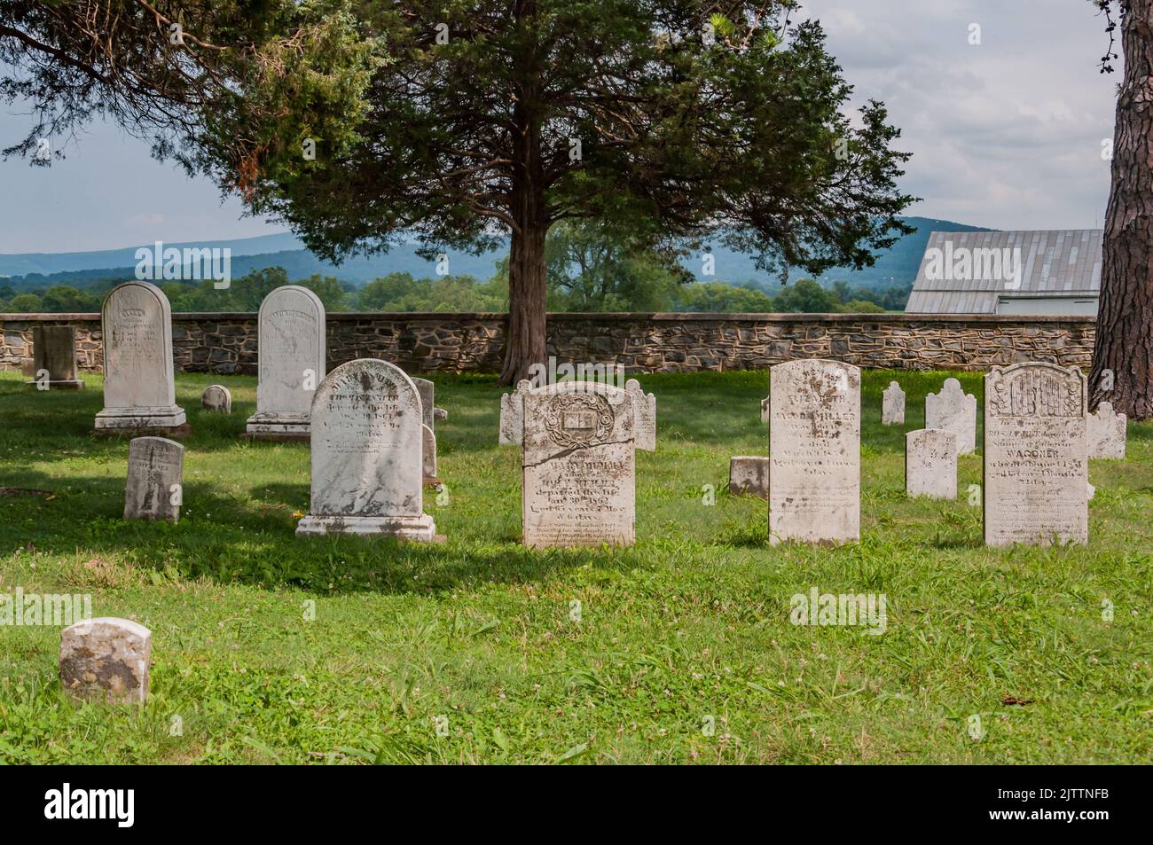Historic Graves in the Mumma Cemetery, Antietam National Cemetery ...