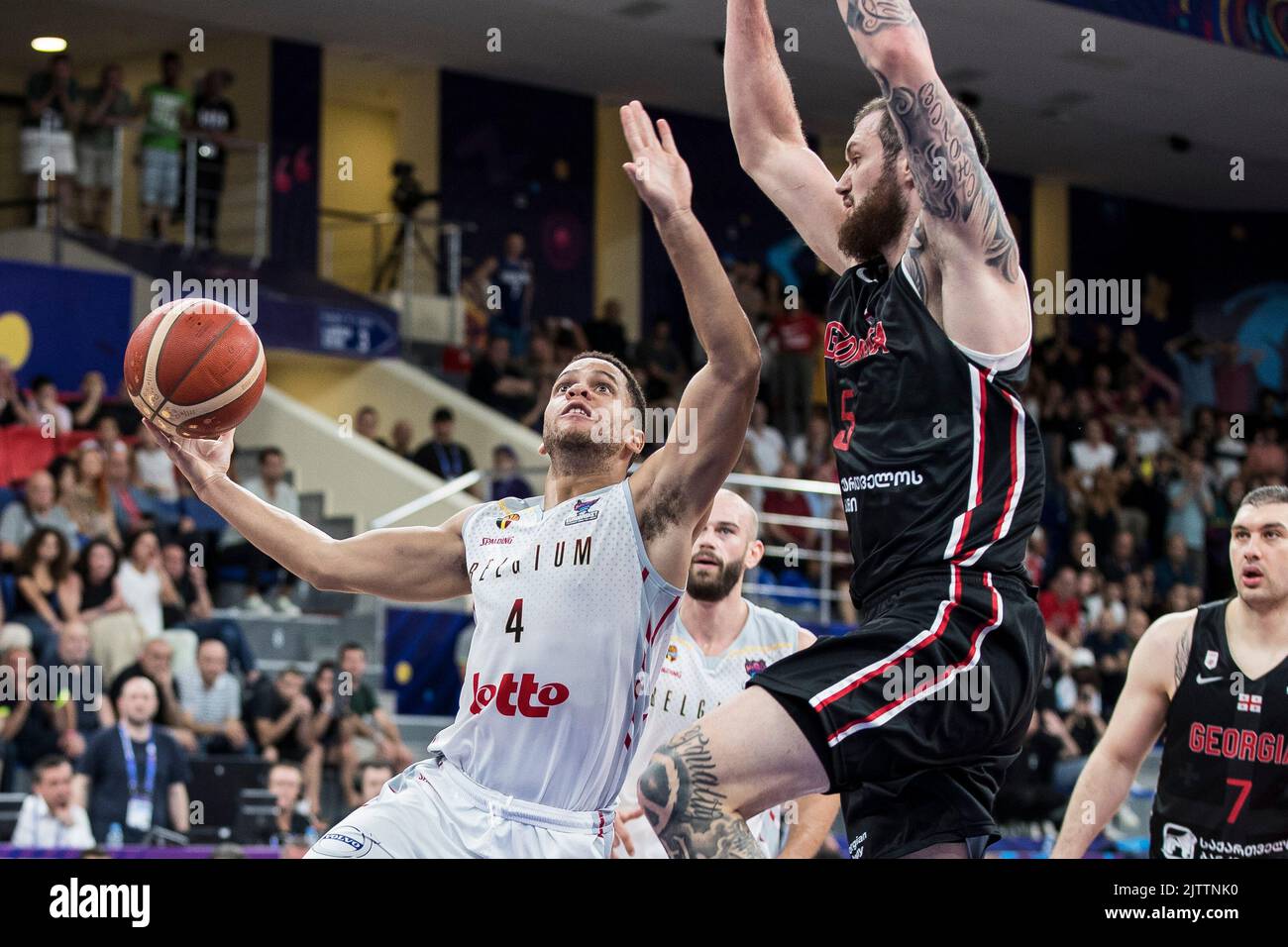 Emmanuel Lecomte of Belgium pictured during the match between the ...
