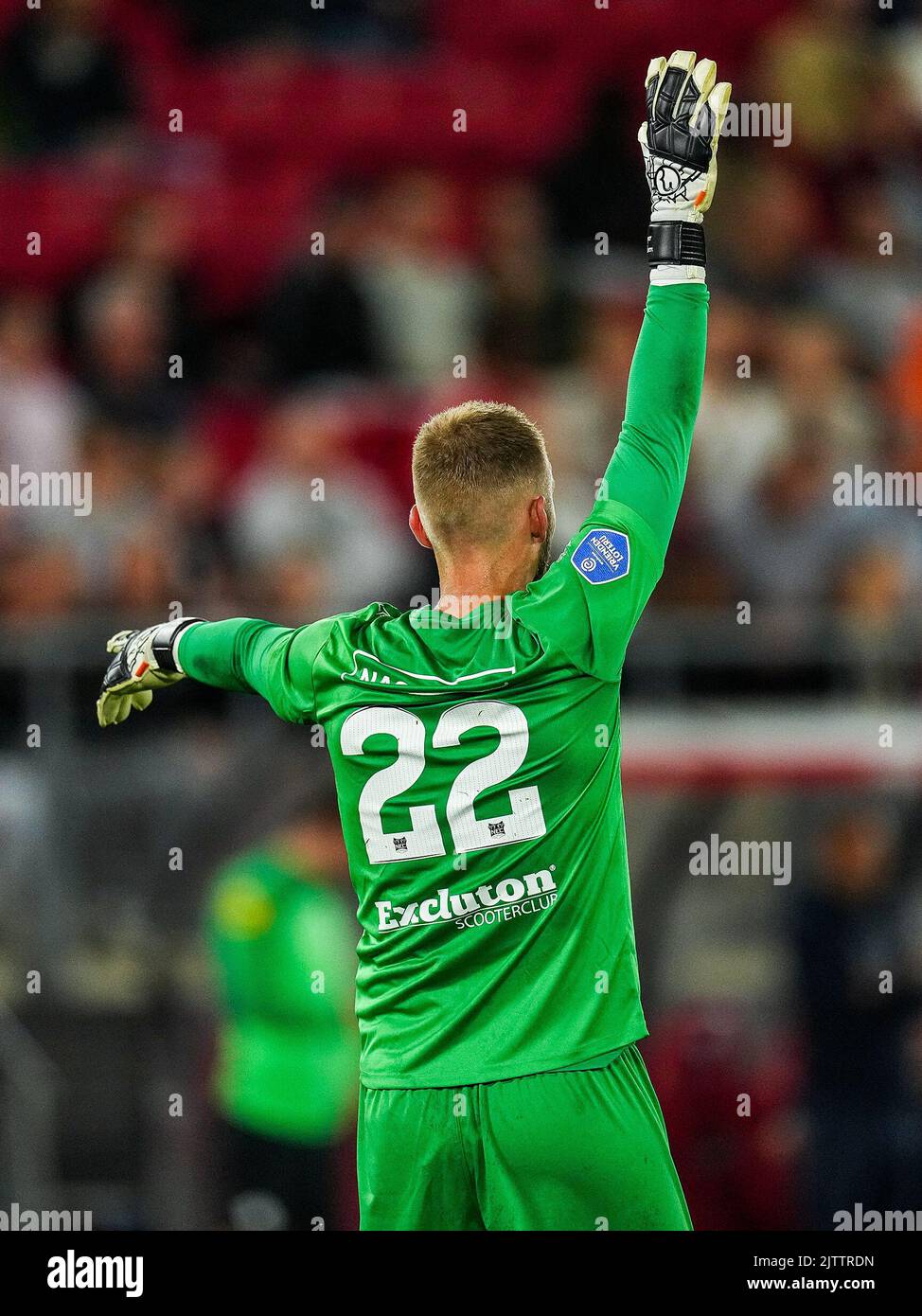 ALKMAAR - NEC Nijmegen goalkeeper Jasper Cillessen during the Dutch ...