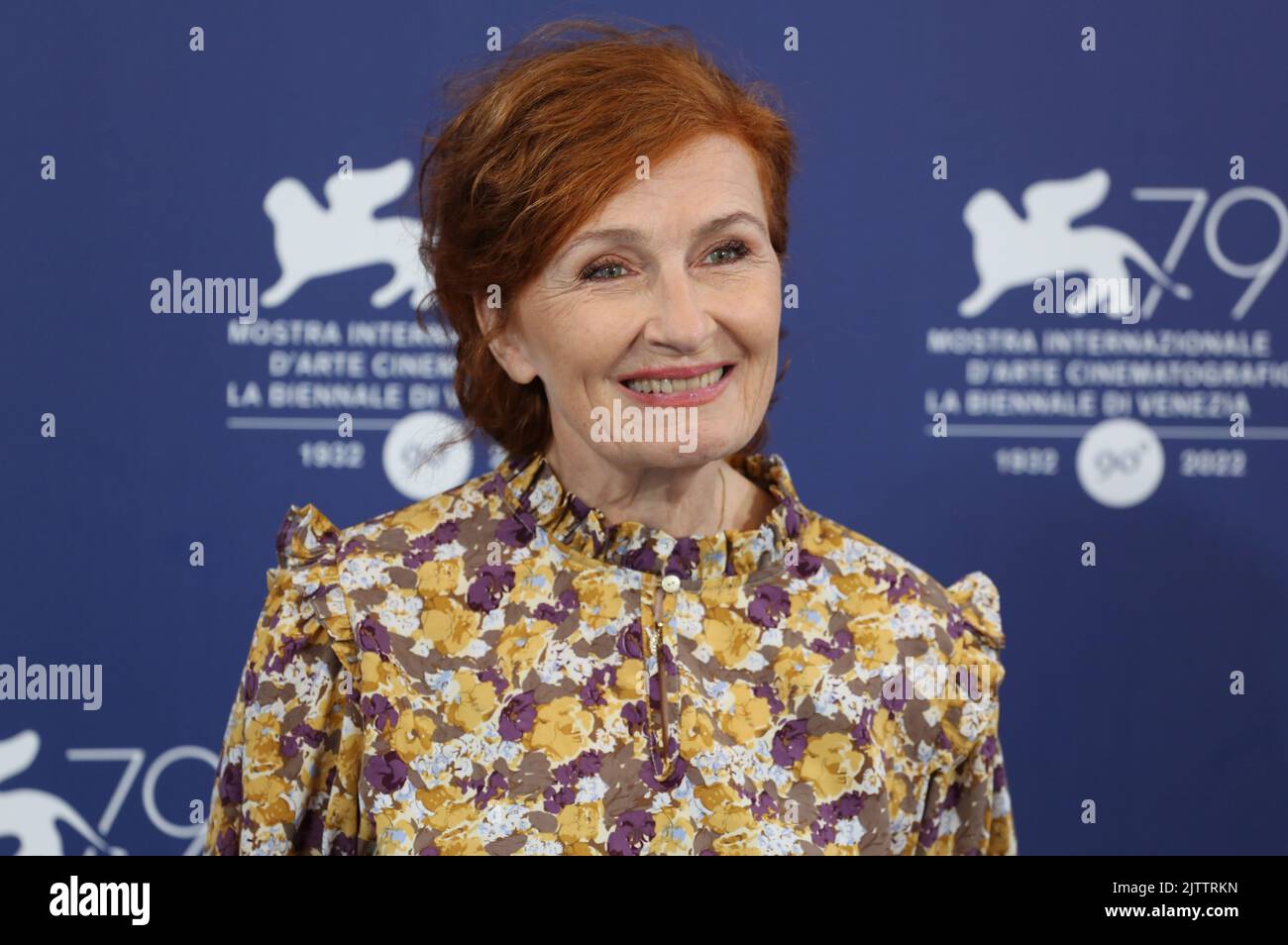 Venice, Italy, 1st September, 2022, Bodil Jorgensen at the photocall ...