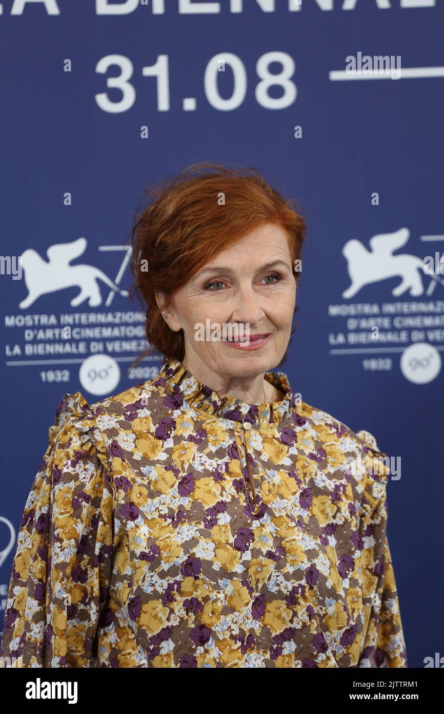 Venice, Italy, 1st September, 2022, Bodil Jorgensen at the photocall ...