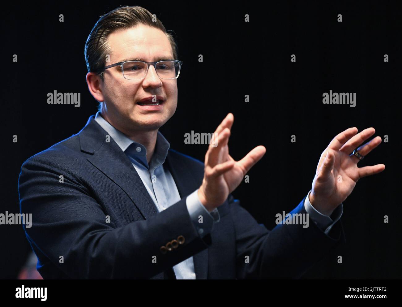 Pierre Poilievre, contender for the leadership of the federal ...