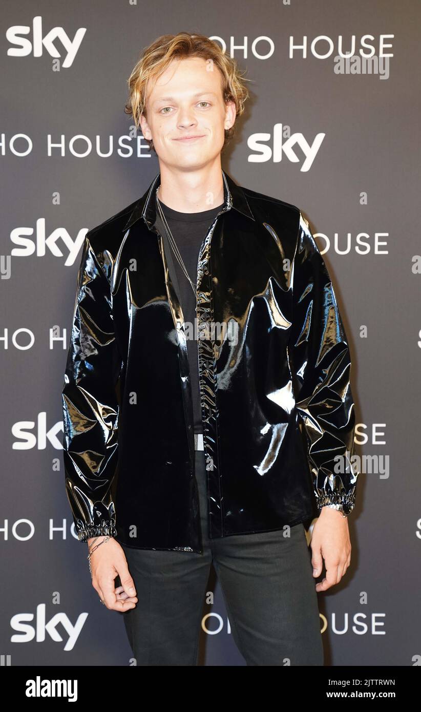 Anson Boon arriving at the Soho House Awards at 180 House in London ...