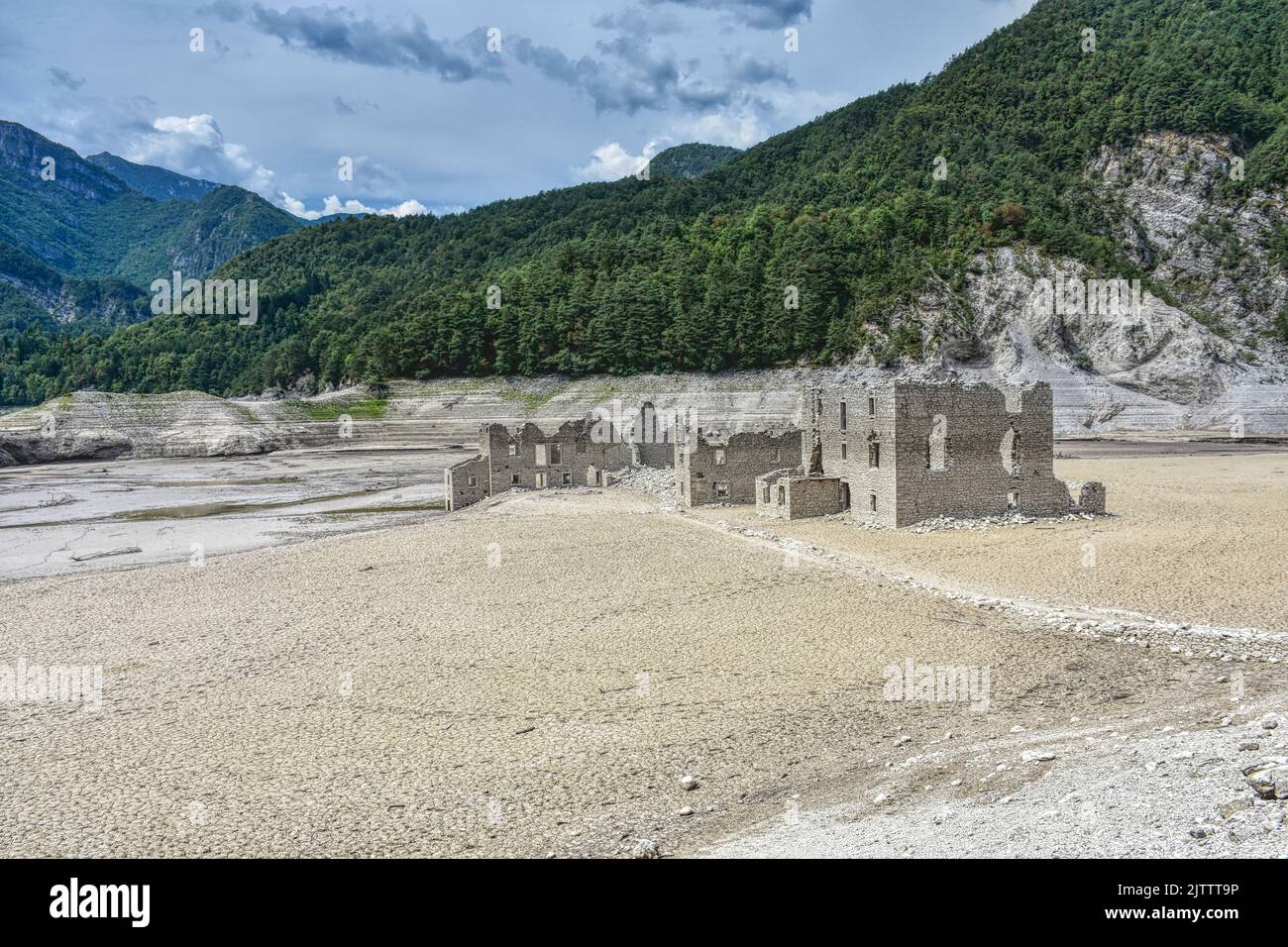 Movada, Dorf, Ruine, Siedlung, Haus, Stein, Steinhaus, verlassen ...