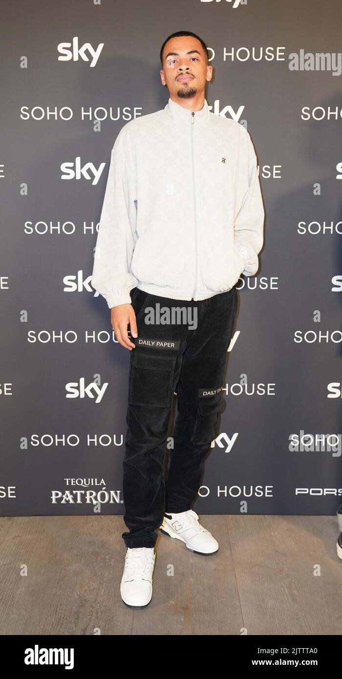 Moses McKenzie arriving at the Soho House Awards at 180 House in London ...