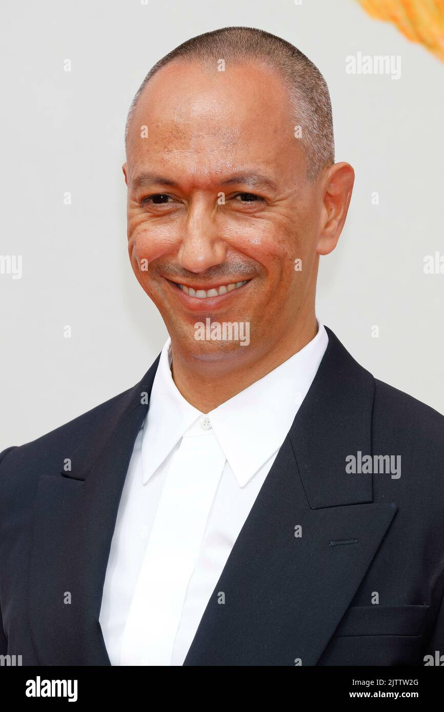 Oliver Hermanus attends the premiere of 'Living' during the 79th Venice ...
