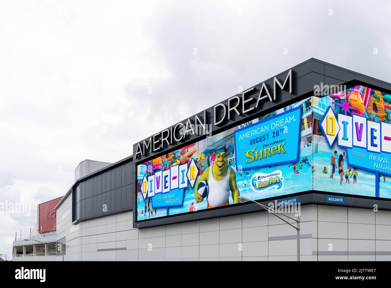 East Rutherford, NJ, USA - August 22, 2022: American Dream mall in East ...