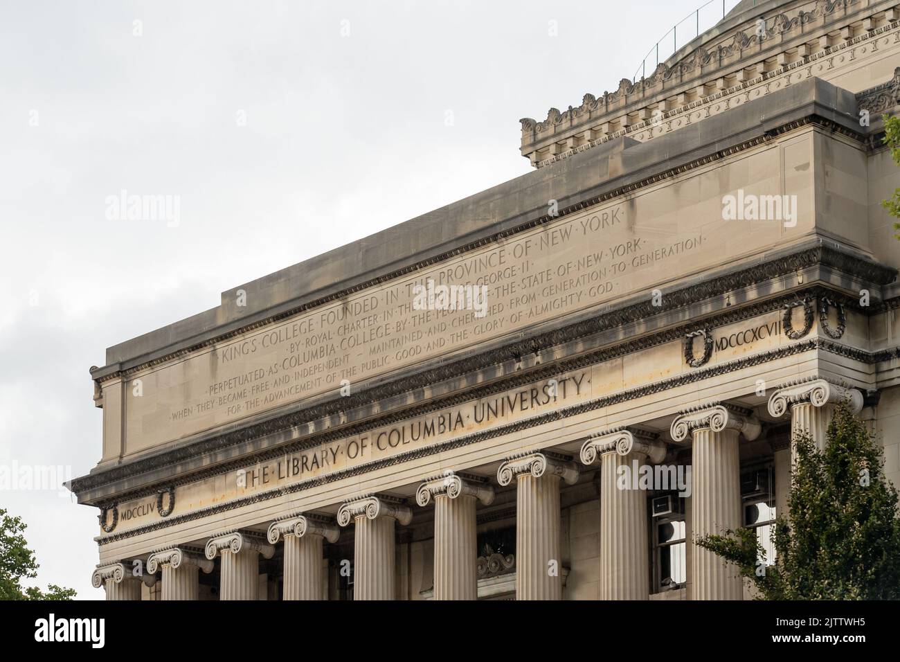 The Low Memorial Library (Low) at Columbia University's Morningside ...