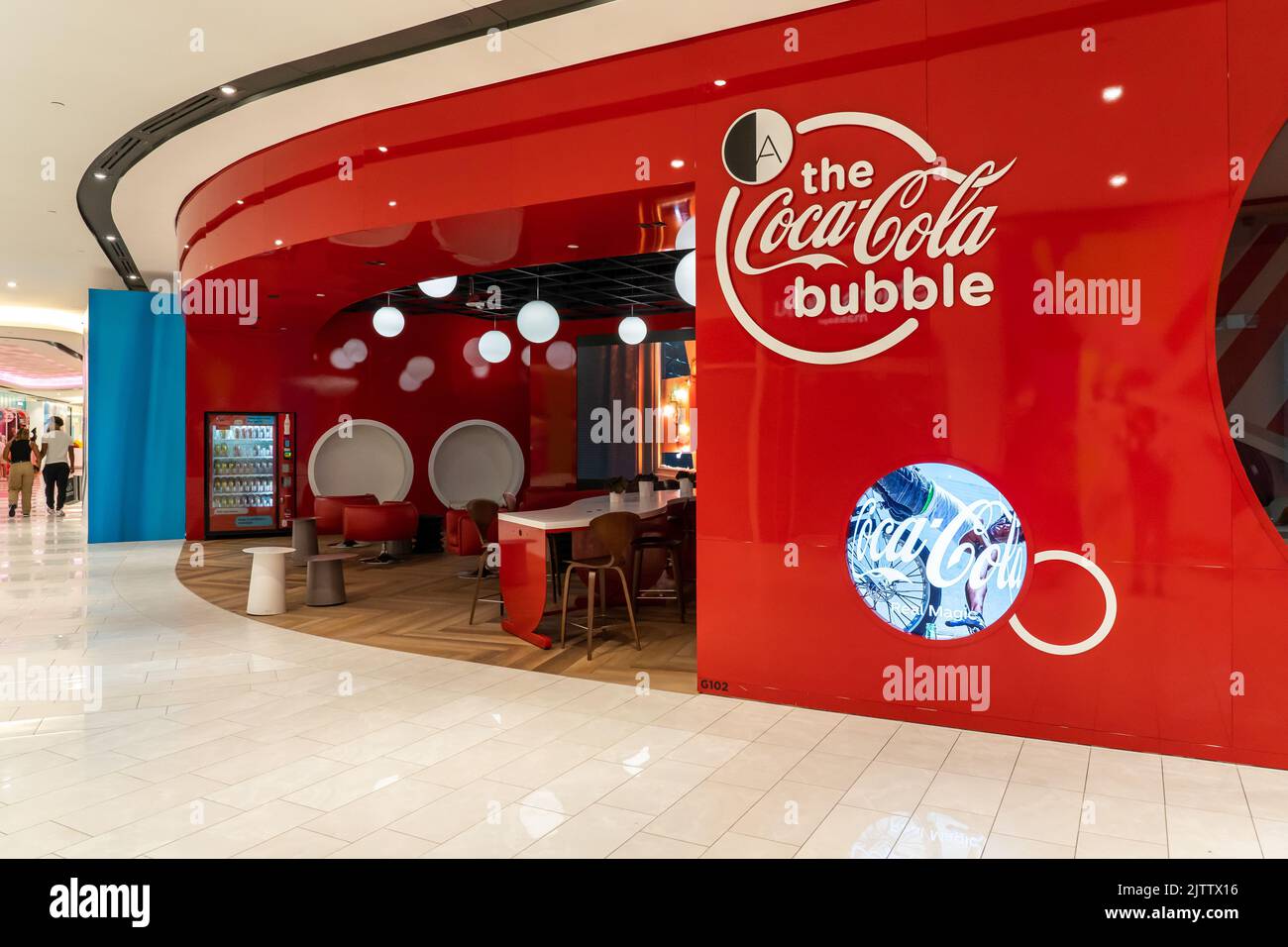 Coca-Cola Bubble at American Dream in East Rutherford, NJ, USA Stock Photo - Alamy