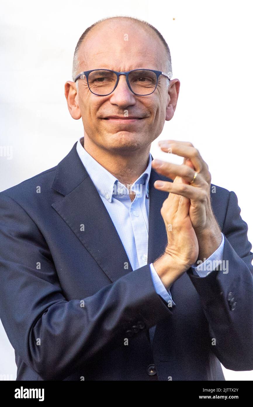 Enrico letta milano hi-res stock photography and images - Alamy