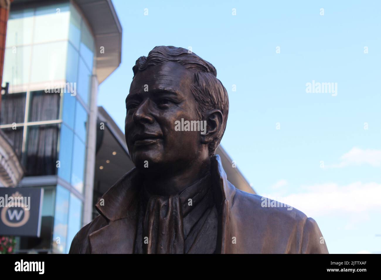 Brian Epstein statue in Liverpool, that was unveiled on 27th August ...