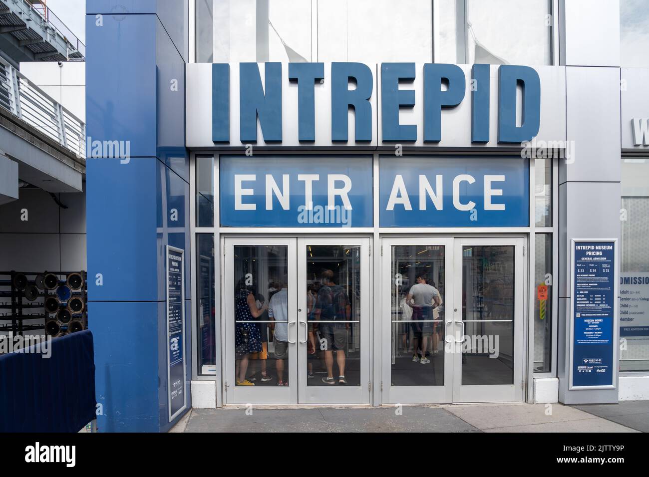 Intrepid Museum Entrance