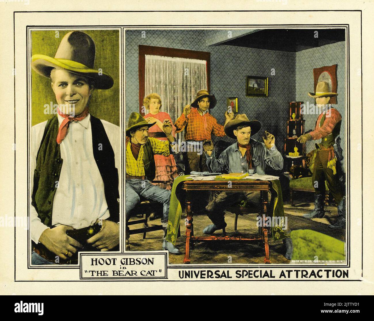 Vintage film poster - Western - Hoot Gibson - The Bearcat (Universal ...