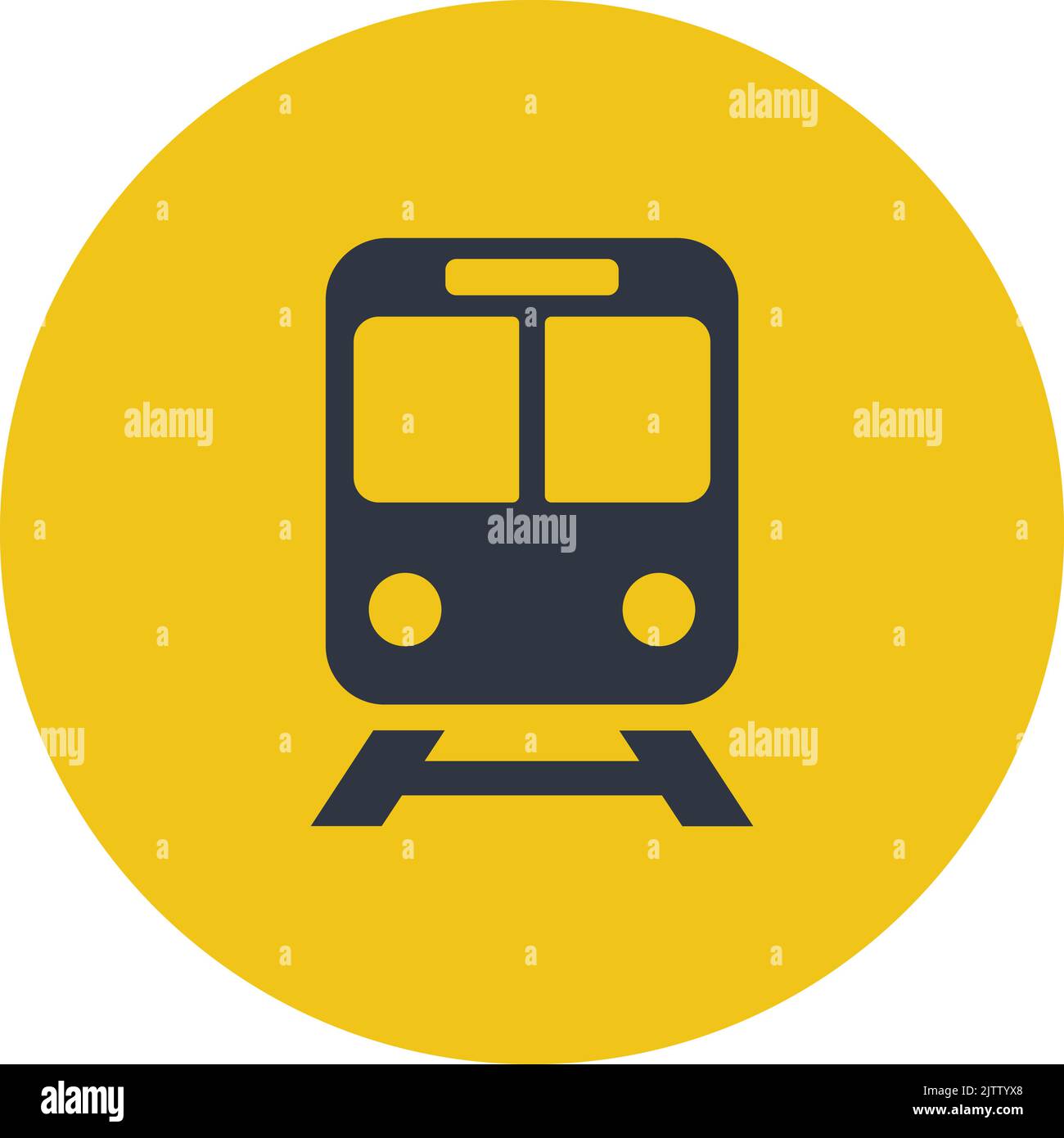 Yellow line station platform Stock Vector Images - Alamy