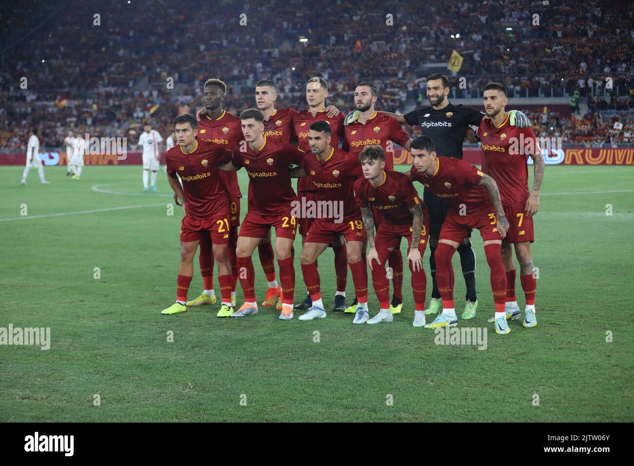 As roma lineup hi-res stock photography and images - Alamy