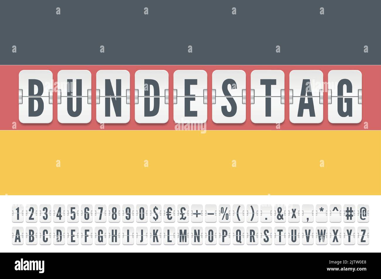 German font Stock Vector Images - Alamy