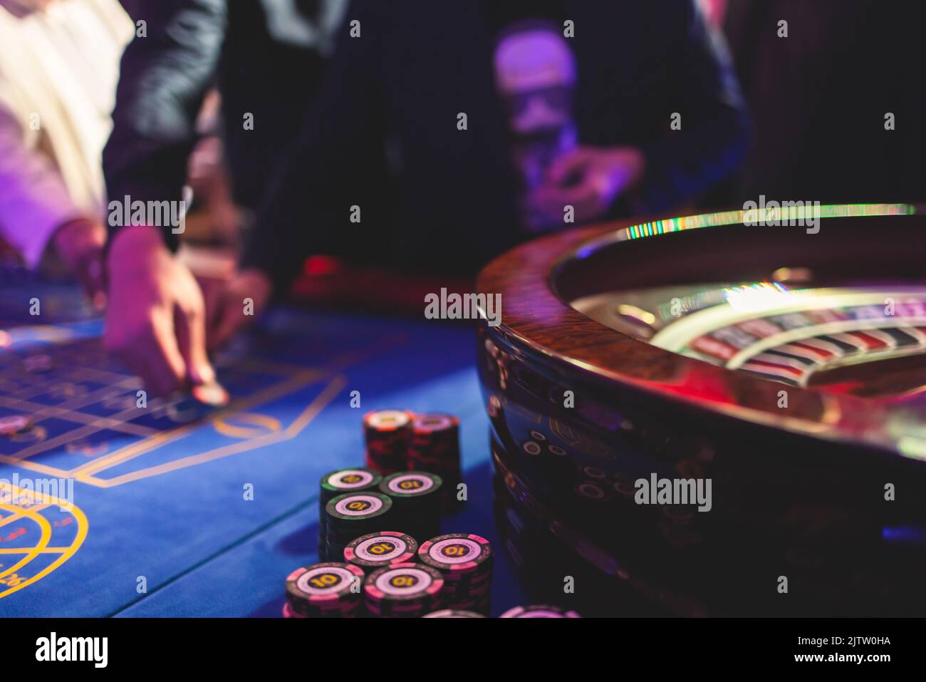At roulette table in monte carlo hi-res stock photography and images ...