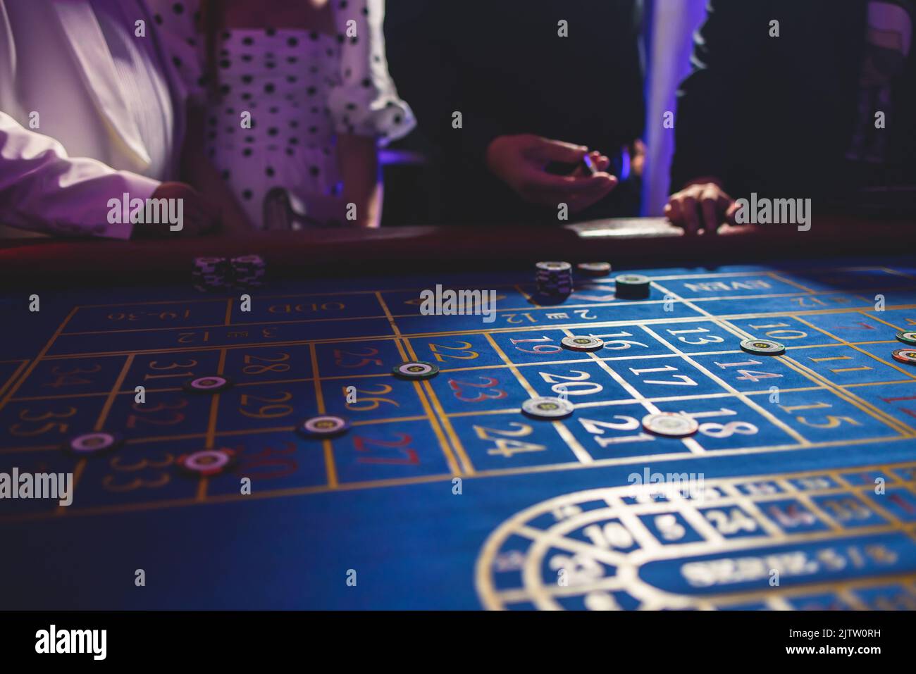 At roulette table in monte carlo hi-res stock photography and images ...