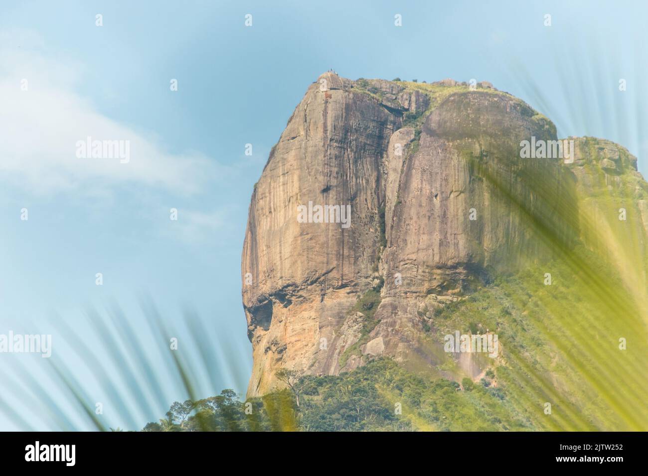 view of the gavea stone in rio de janeiro Stock Photo - Alamy