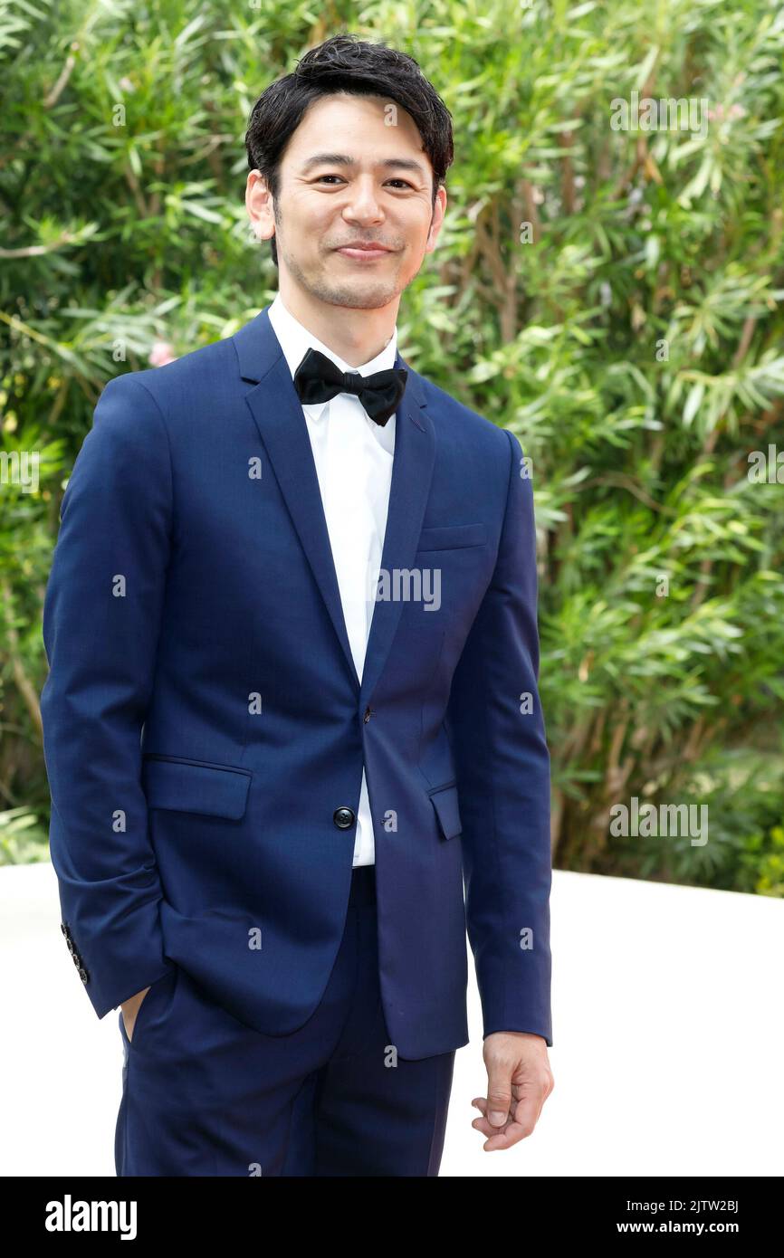 Satoshi Tsumabuki attends the premiere of 'Aru Otoko' during the 79th ...