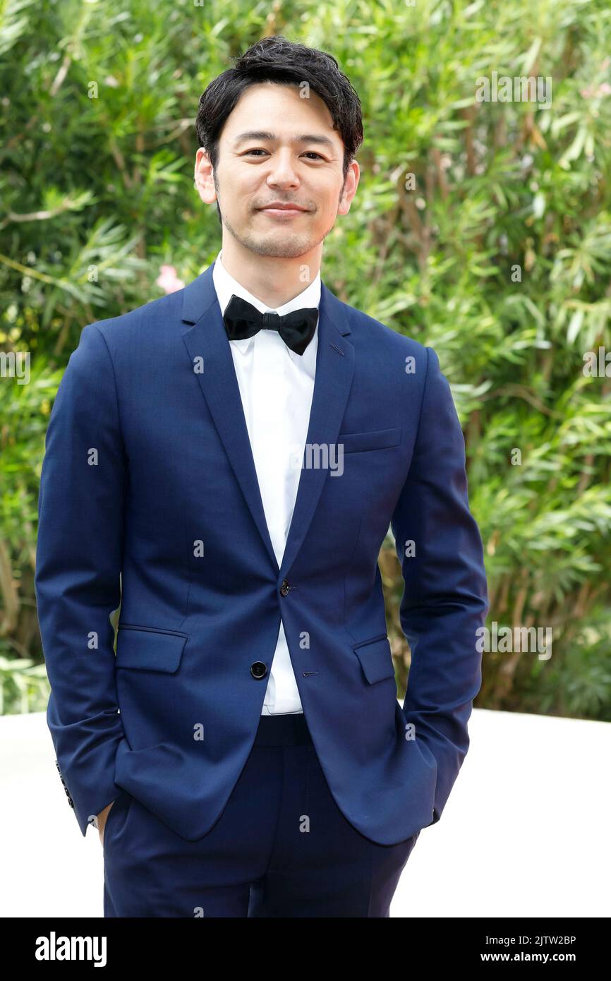 Satoshi Tsumabuki attends the premiere of 'Aru Otoko' during the 79th ...