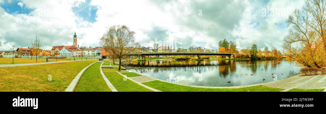 Historical city of Roding, Bavaria, Germany Stock Photo - Alamy