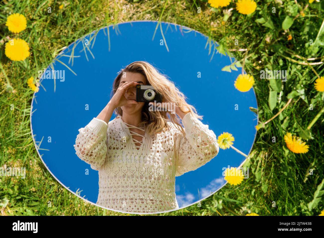 Camera reflection hi-res stock photography and images - Alamy
