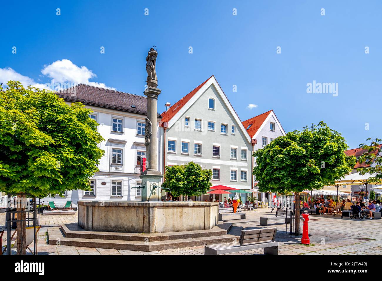 Historical city of Roding, Bavaria, Germany Stock Photo - Alamy