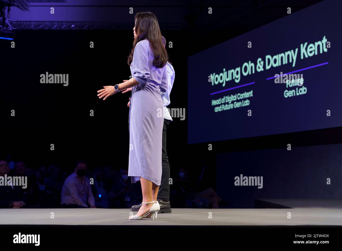 Samsung Press conference during IFA 2022 Berlin Stock Photo - Alamy