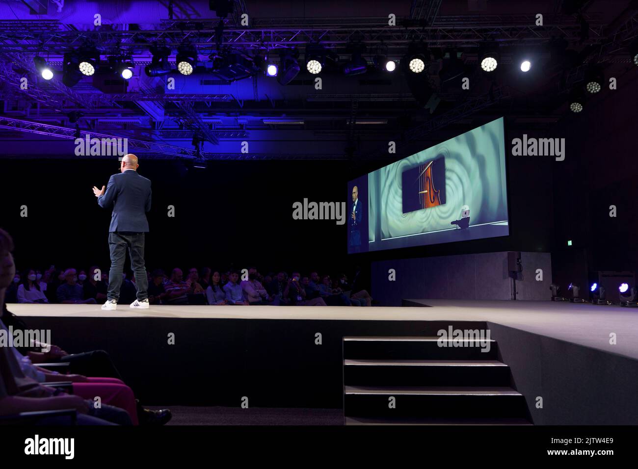 Samsung Press conference during IFA 2022 Berlin Stock Photo - Alamy