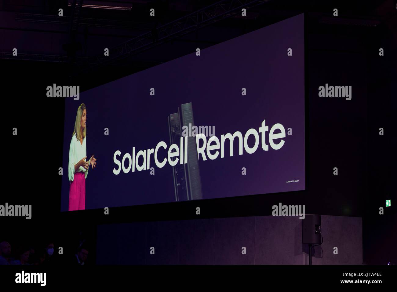 Samsung Press conference during IFA 2022 Berlin Stock Photo - Alamy