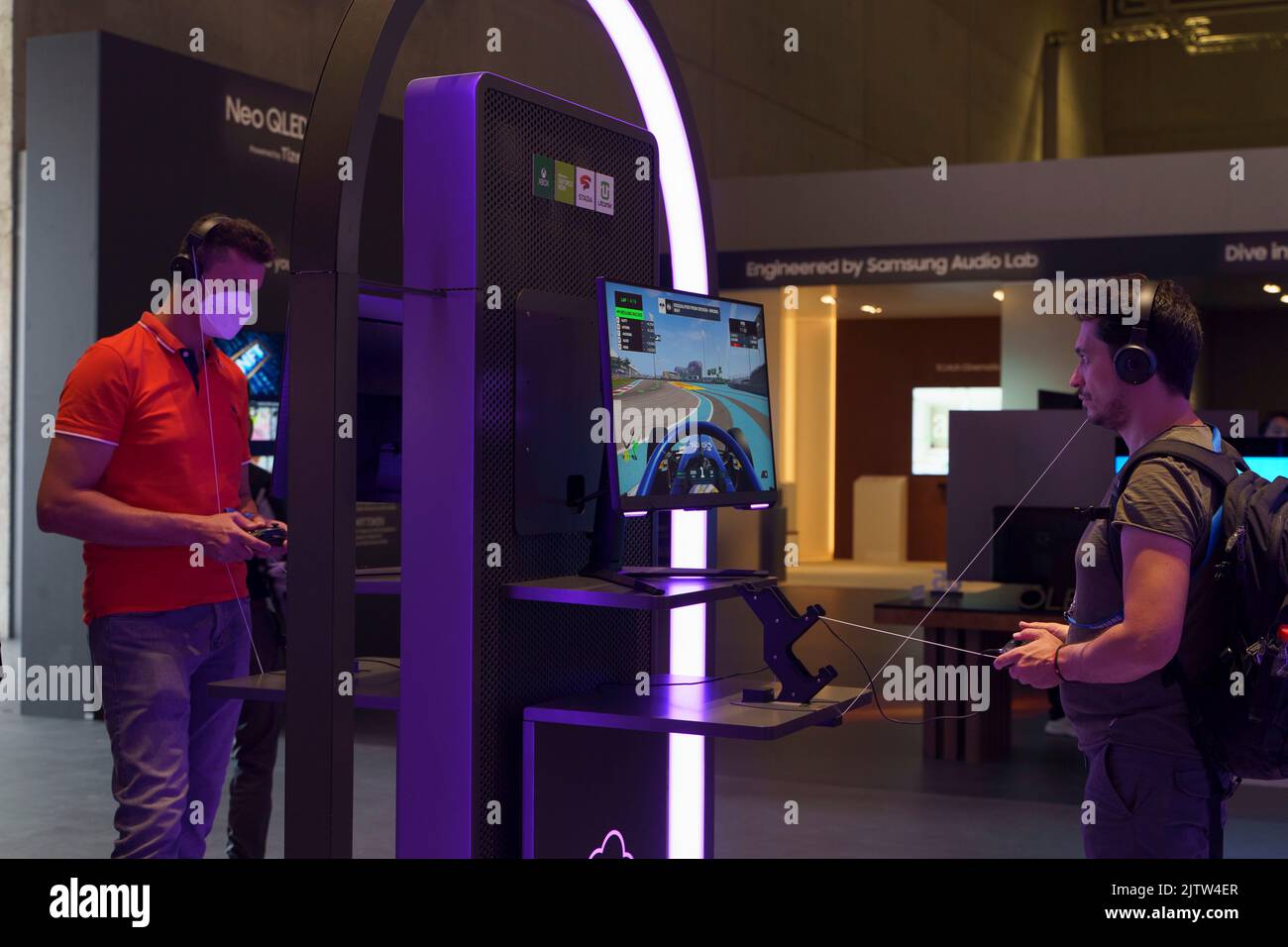 Samsung Press conference during IFA 2022 Berlin Stock Photo - Alamy