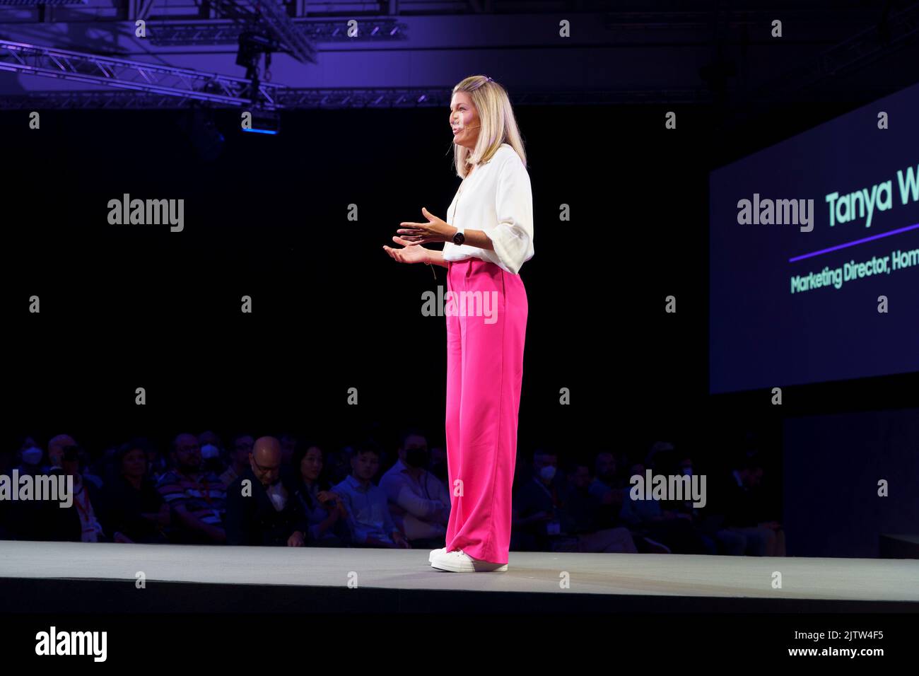 Samsung Press conference during IFA 2022 Berlin Stock Photo - Alamy