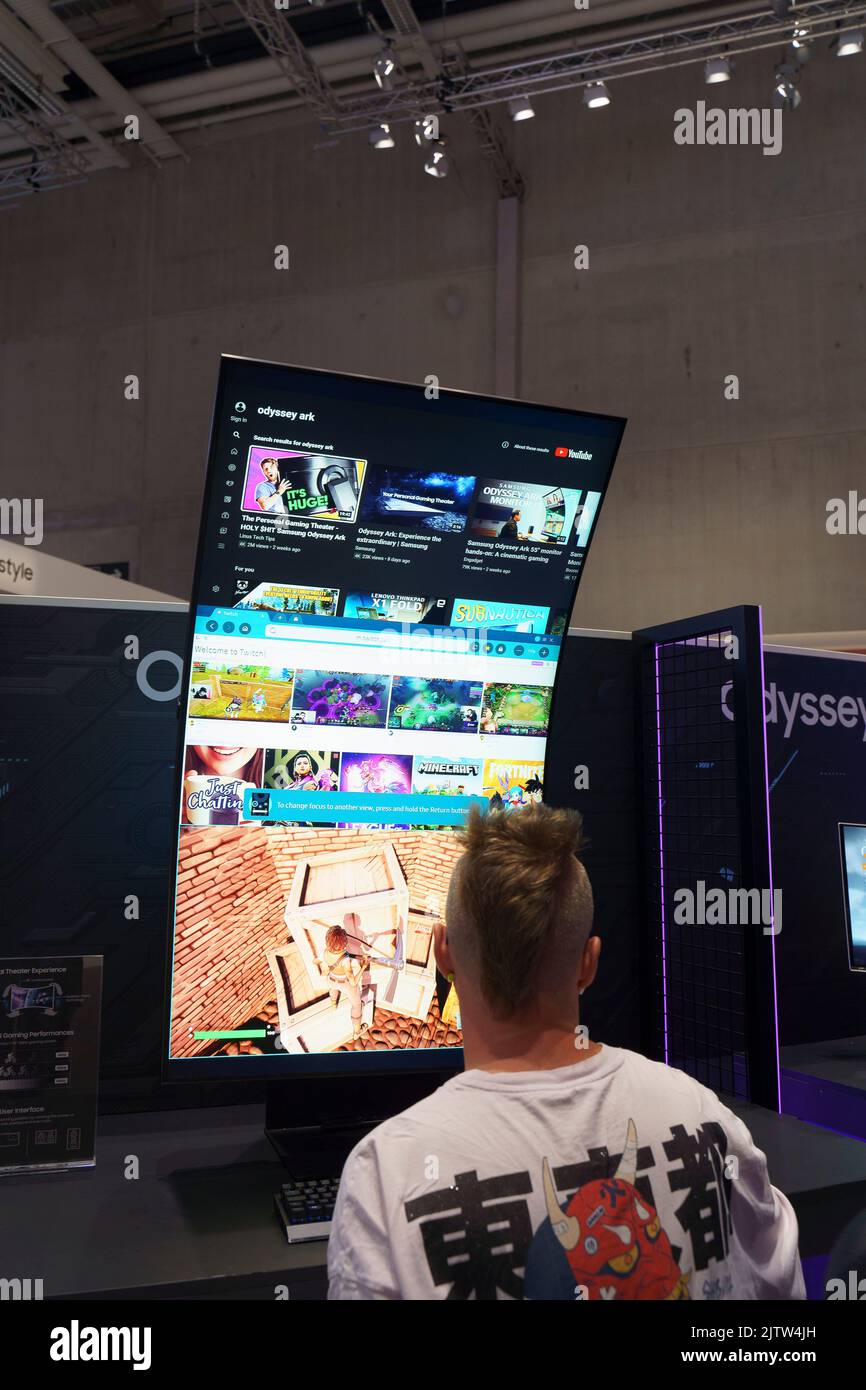 Samsung Press conference during IFA 2022 Berlin Stock Photo - Alamy