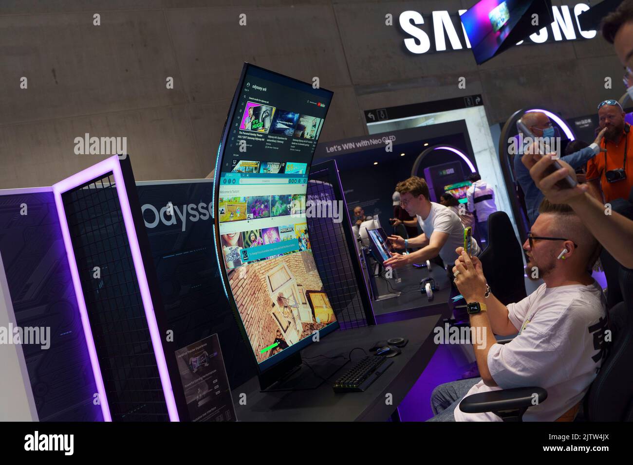 Samsung Press conference during IFA 2022 Berlin Stock Photo - Alamy