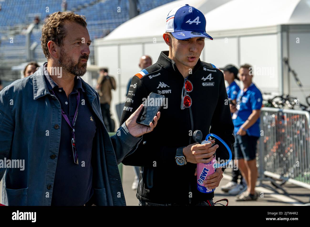Zandvoort, Netherlands, 01st Sep 2022, Esteban Ocon, from France ...