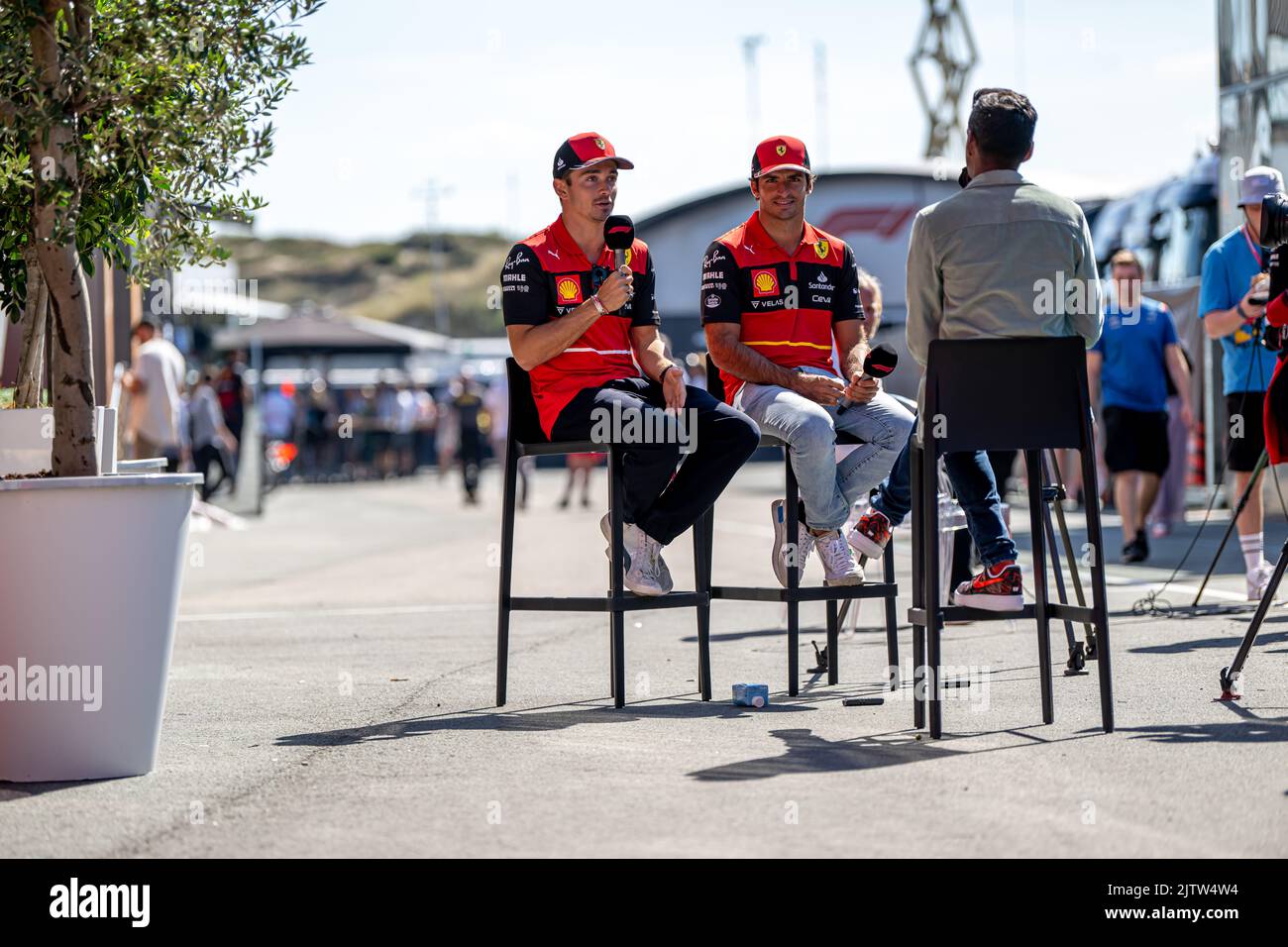 Zandvoort, Netherlands, 01st Sep 2022, Charles Leclerc, from Monaco ...