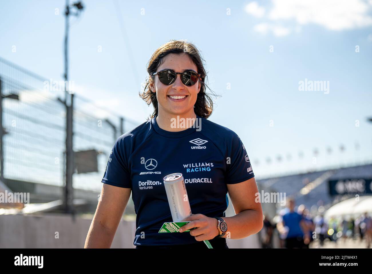 Zandvoort, Netherlands, 01st Sep 2022, Jamie Chadwick attending the build up, round 15 of the ...